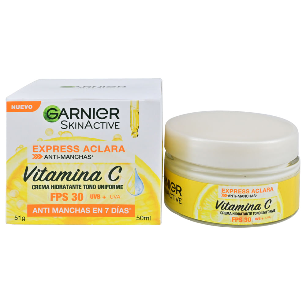 Garnier Crema Vit C Fps30 Anti Manchas 50 ml - Farmacias Medicity