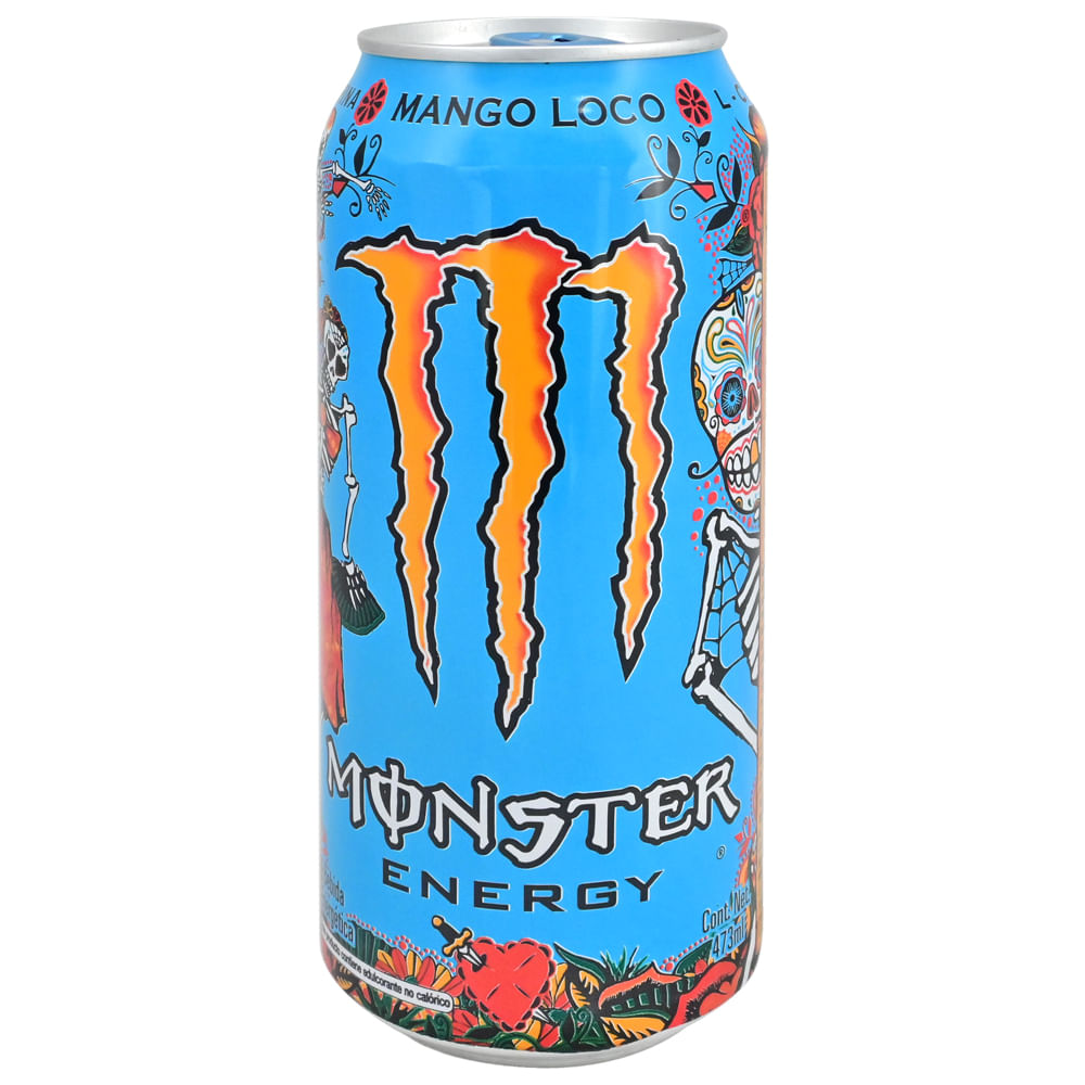 Monster Energy Mango Loco Lata 473 ml - Farmacias Medicity
