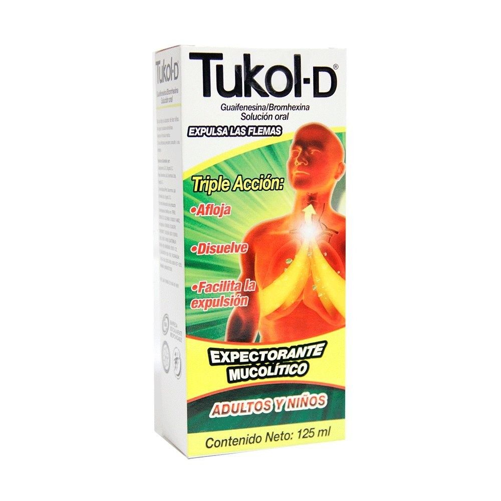 Tukol-D Solución Frasco 125 ml - Farmacias Medicity