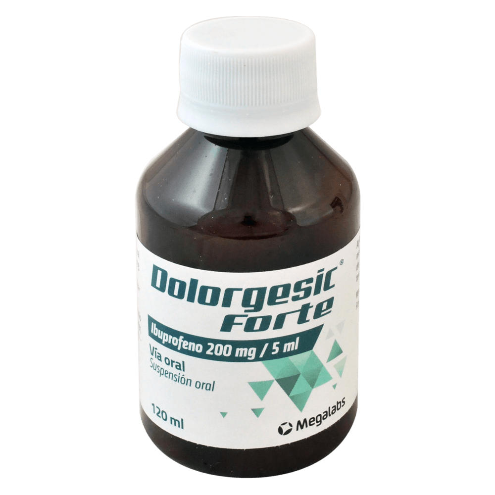 Dolorgesic Forte Suspensión 200 mg/5ml 120 ml - Farmacias Medicity
