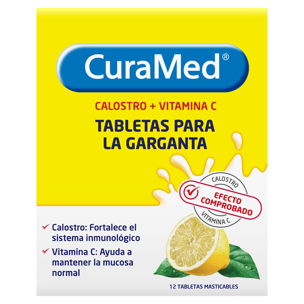 Curamed Tabletas Mast Caja Con 12 Unidades - Farmacias Medicity