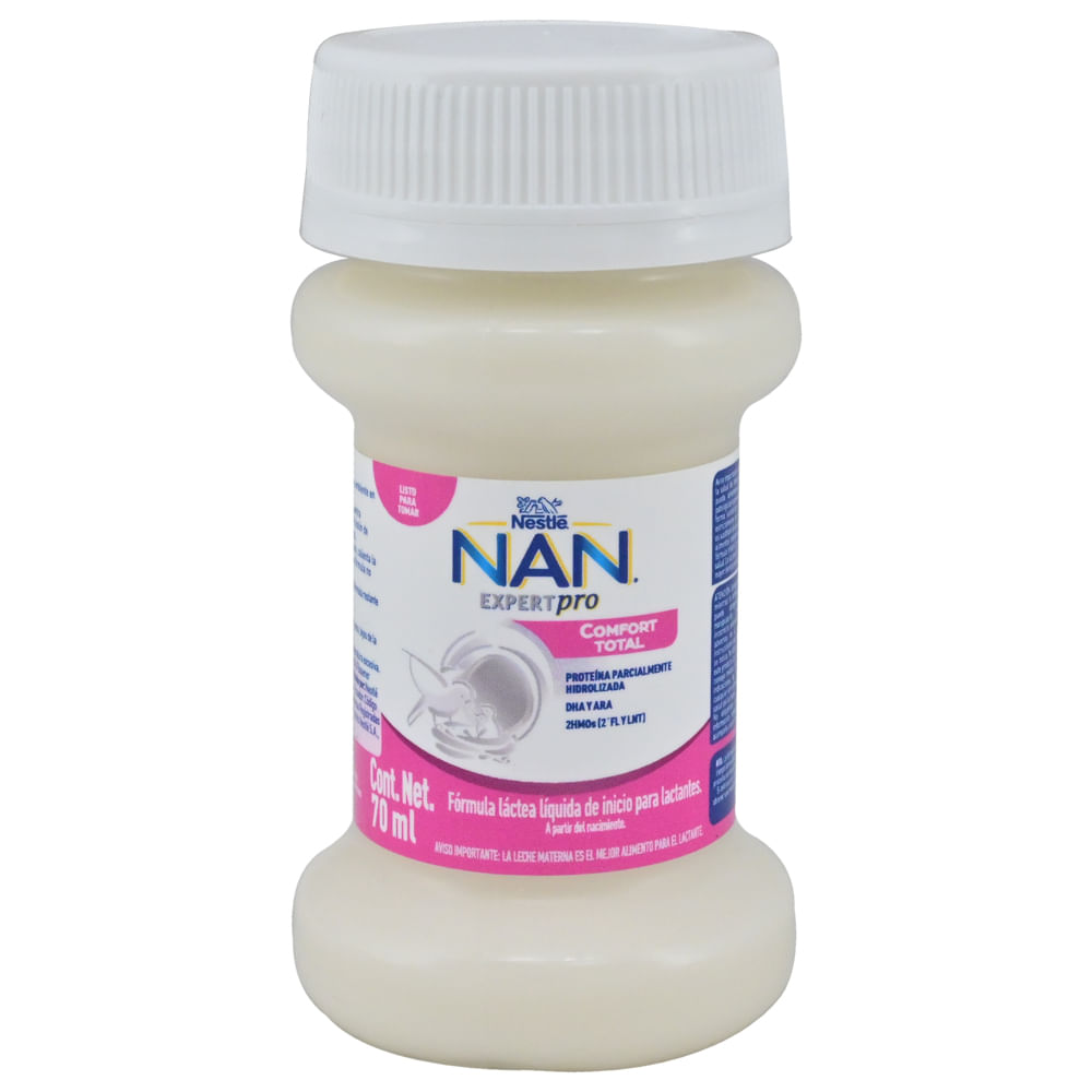 Nan Confort Liquida Frasco 70 ml - Farmacias Medicity