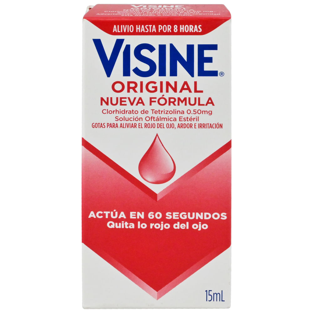 Visine Solución Oftálmica Original Frasco Con 15 mL - Farmacias Medicity