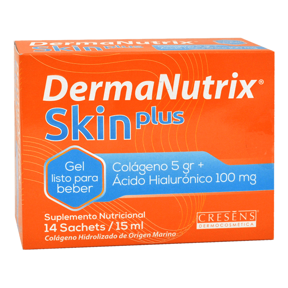 Dermanutrix Skin Plus Gel 15 ml Caja 14 Unidades - Farmacias Medicity