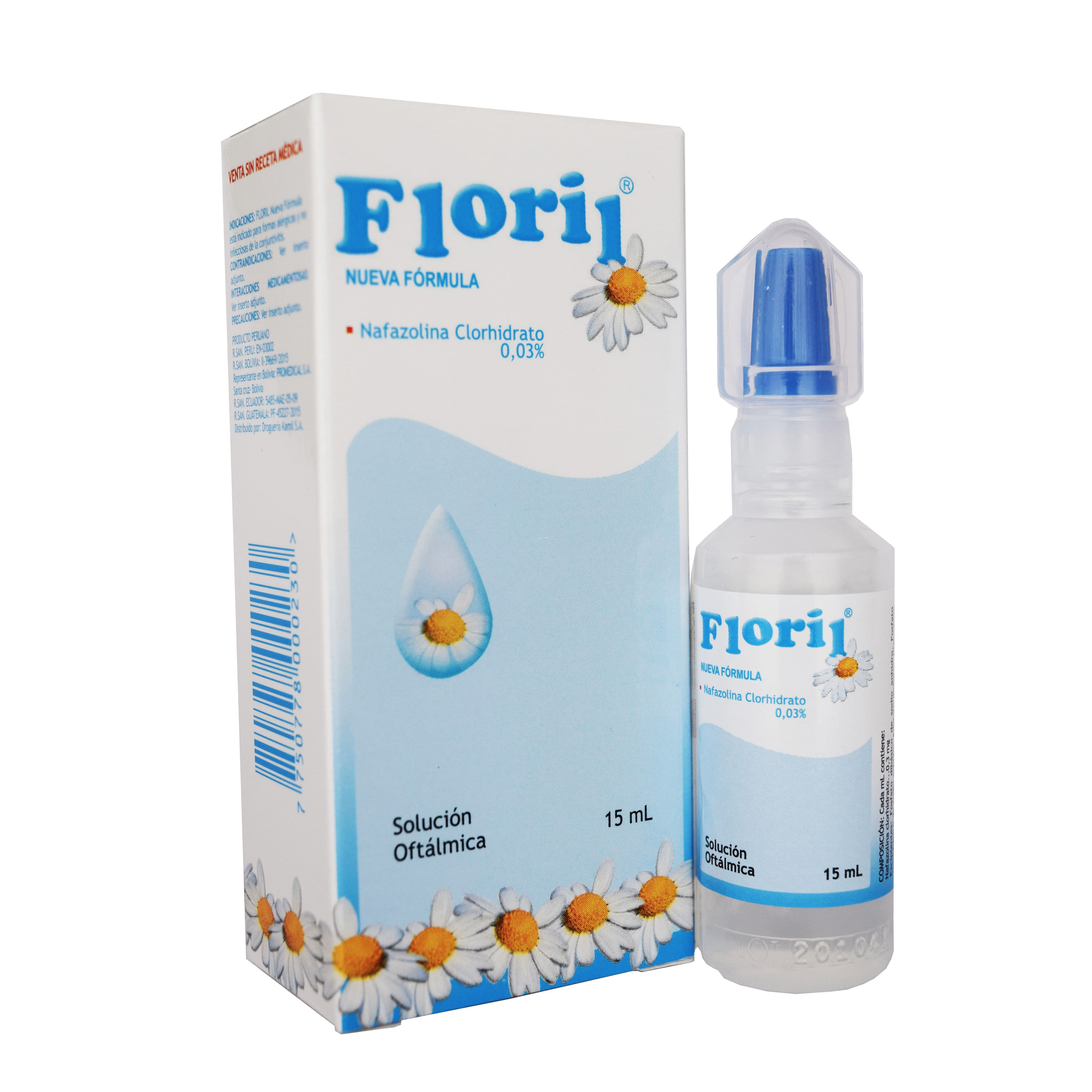 Floril Solución Oftálmica 0.03 Frasco con 8 mL - Farmacias Medicity