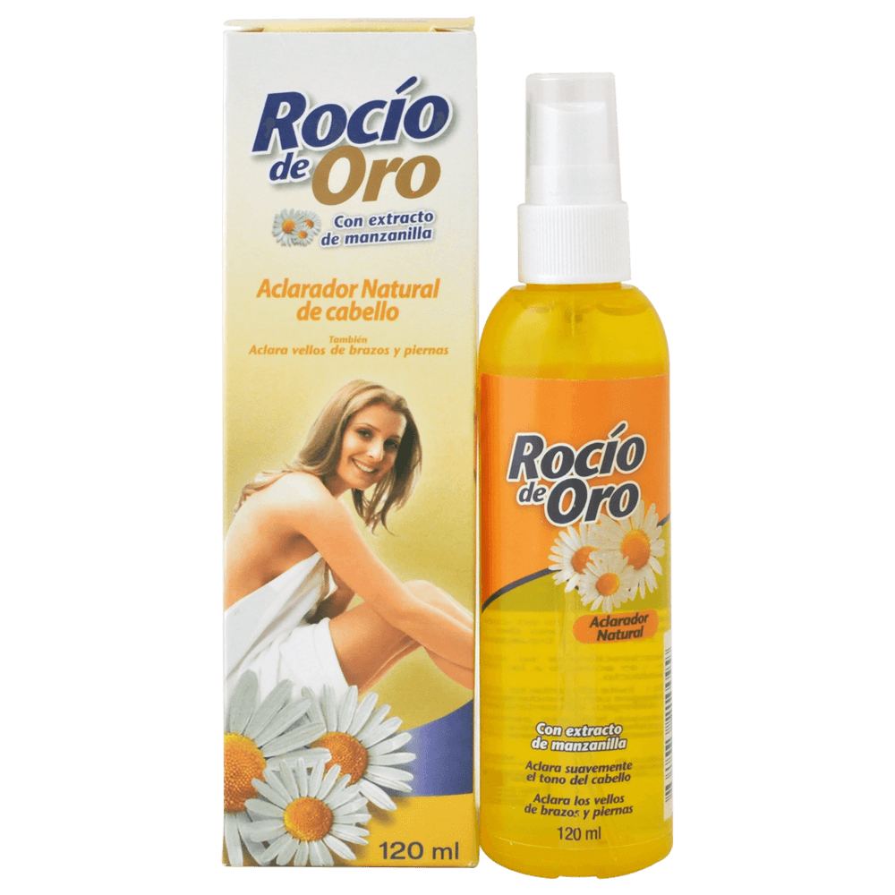 Rocio De Oro Loción Aclarante Natural De Cabello 120 ml - Farmacias ...
