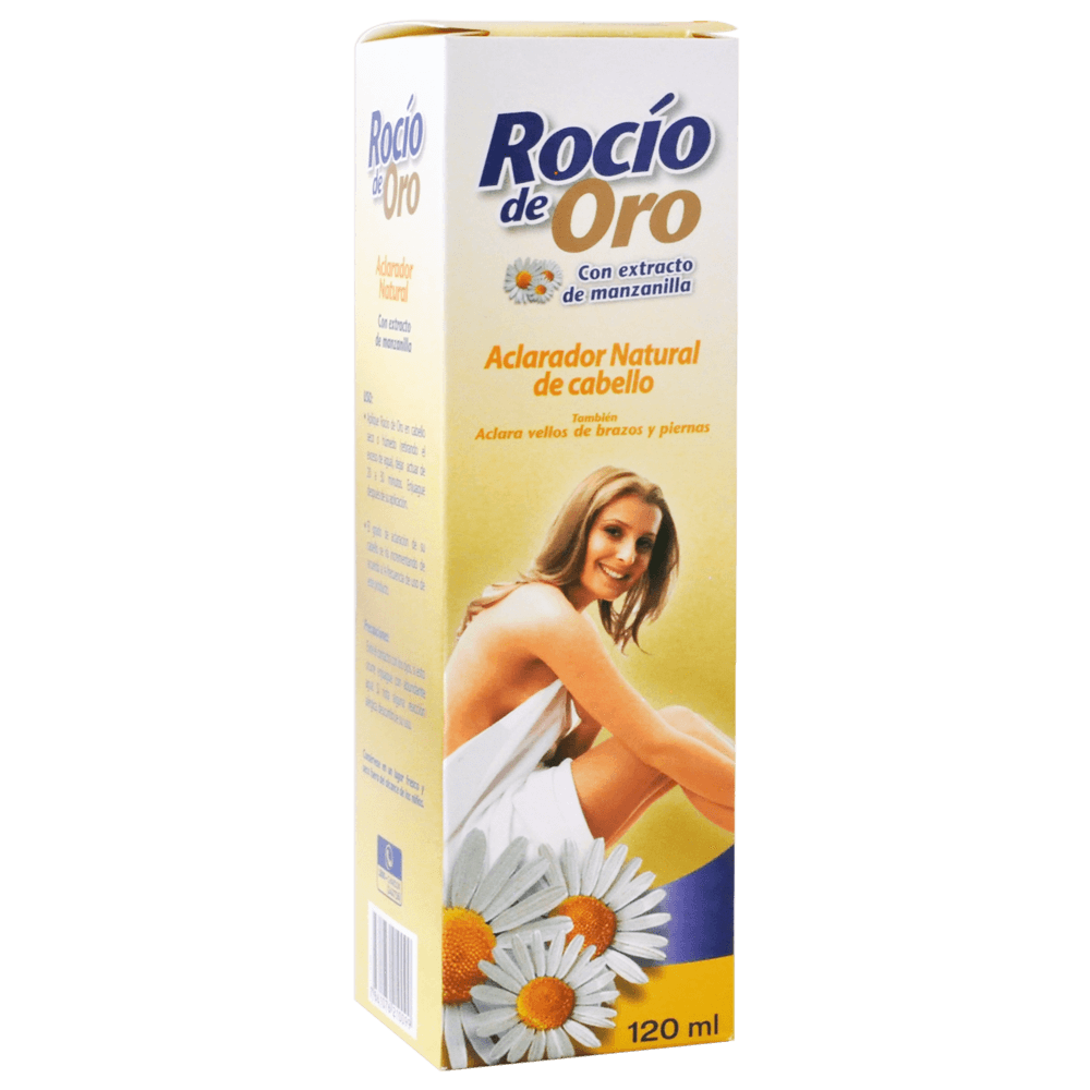 Rocio De Oro Loción Aclarante Natural De Cabello 120 ml - Farmacias ...