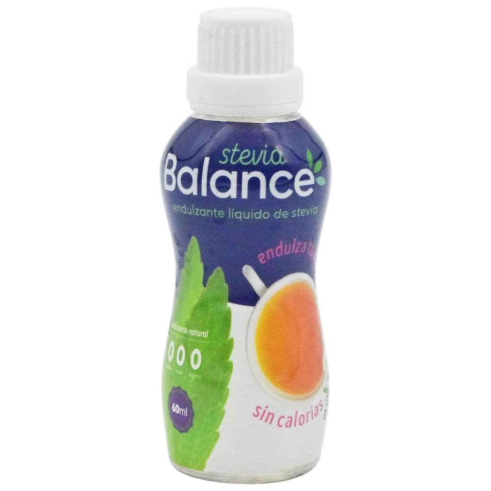 Stevia Balance Liquid 60 ml - Farmacias Medicity
