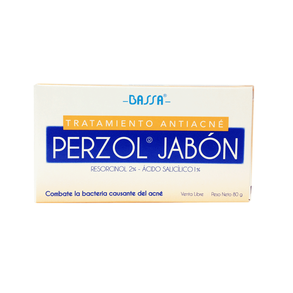 Perzol Jabón Barra 80 g - Farmacias Medicity
