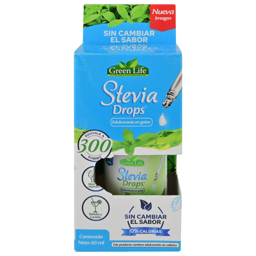 Stevia Drops 60 ml - Farmacias Medicity