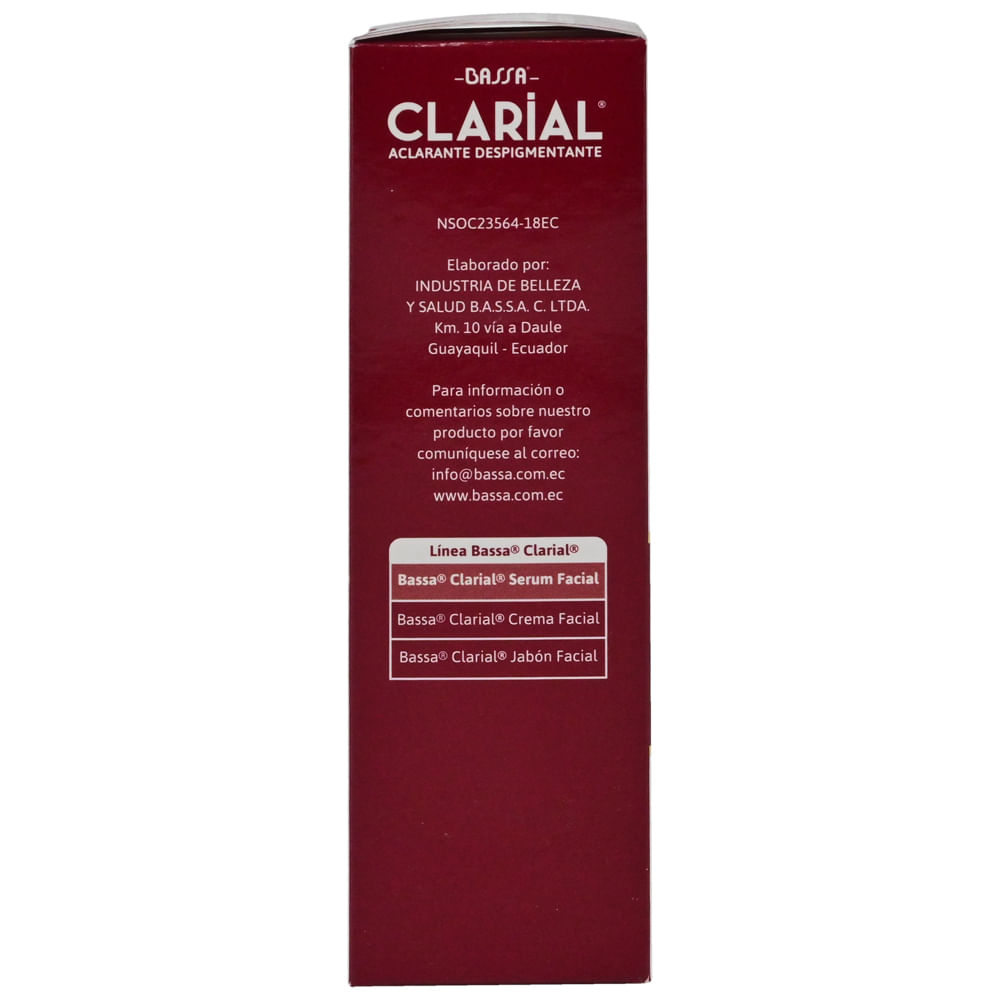 Clarial Sérum Despigment Todo Tipo Piel 30 ml - Farmacias Medicity