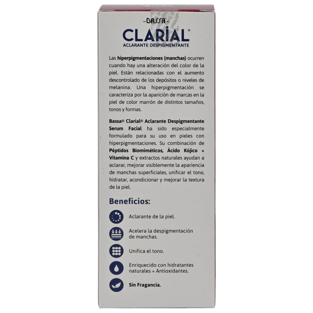 Clarial Sérum Despigment Todo Tipo Piel 30 ml - Farmacias Medicity