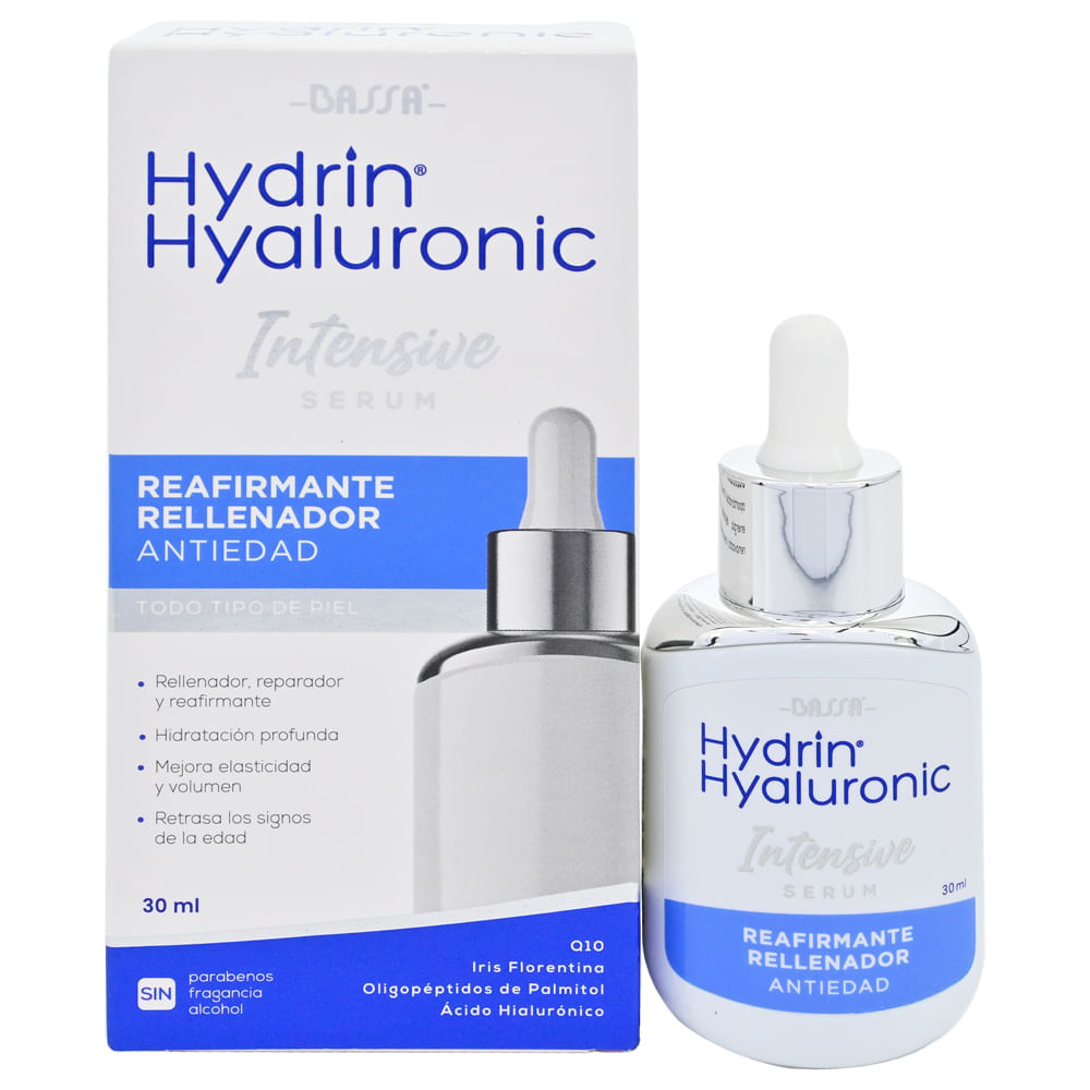 Hydrin Hyaluronic Serum Reafirmante Rellenador 30 ml - Farmacias Medicity