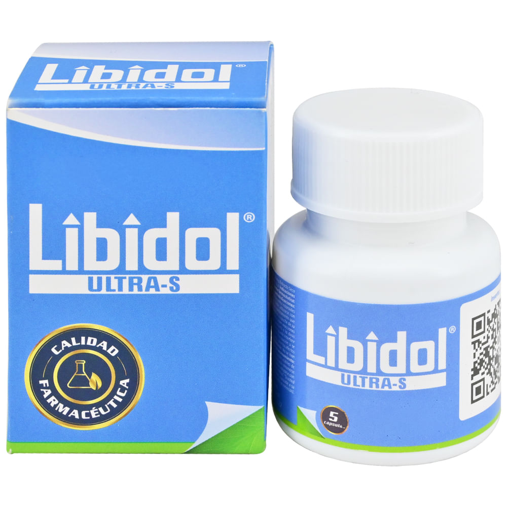 Libidol Ultra-S Cápsula Frasco 5 Unidades - Farmacias Medicity