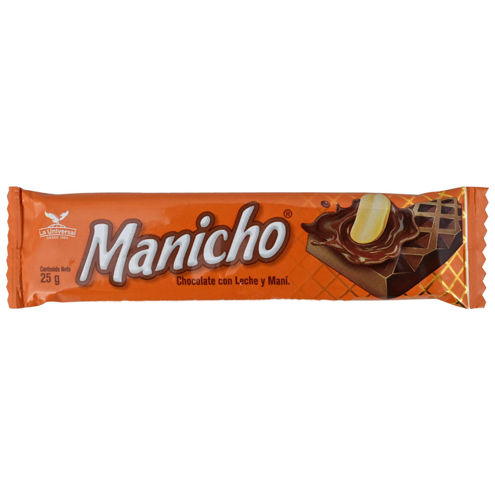 Manicho Chocolate 25 g 4 Unidades - Farmacias Medicity
