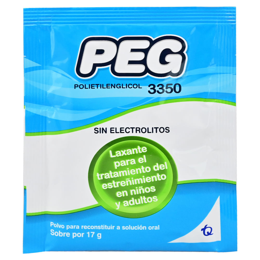 Peg 3350 Granulado En Sobre 17g Caja 12 Unidades - Farmacias Medicity