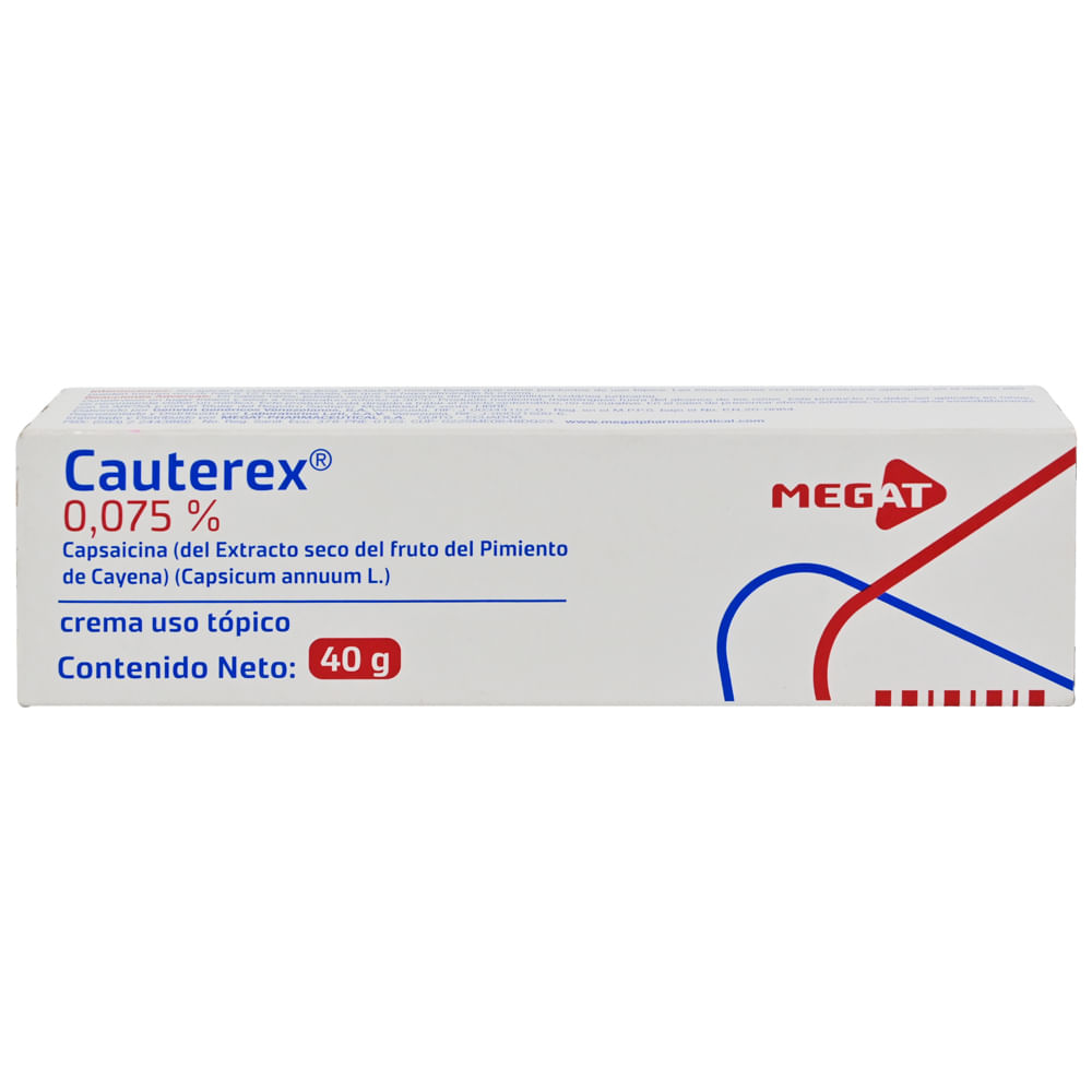Cauterex Crema 0.075% Tubo 40 g - Farmacias Medicity