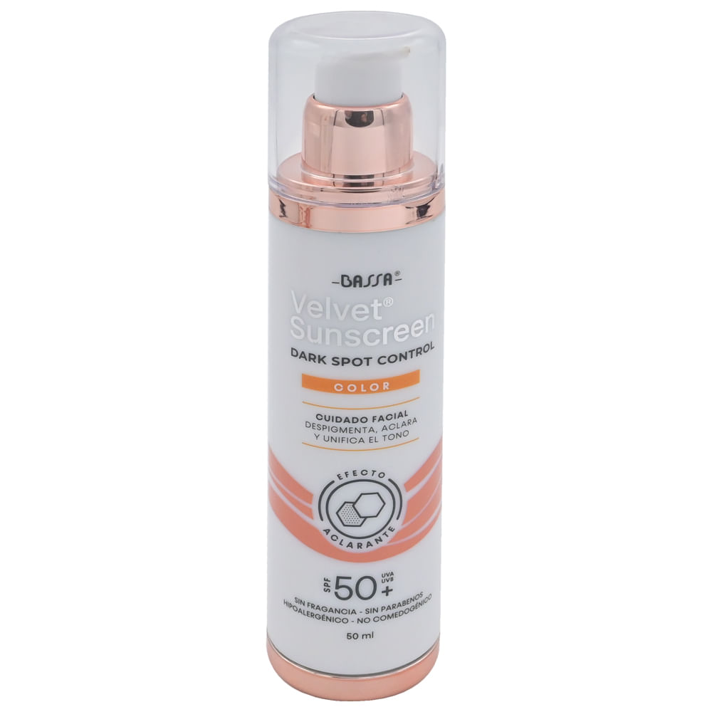 Velvet Protector Solar Dark Spot Color 50 ml - Farmacias Medicity