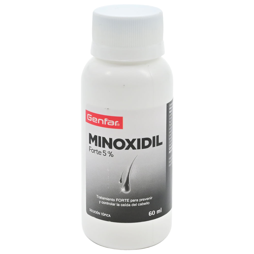 Minoxidil Genfar Solución Tópica 5% Frasco 60 ml - Farmacias Medicity
