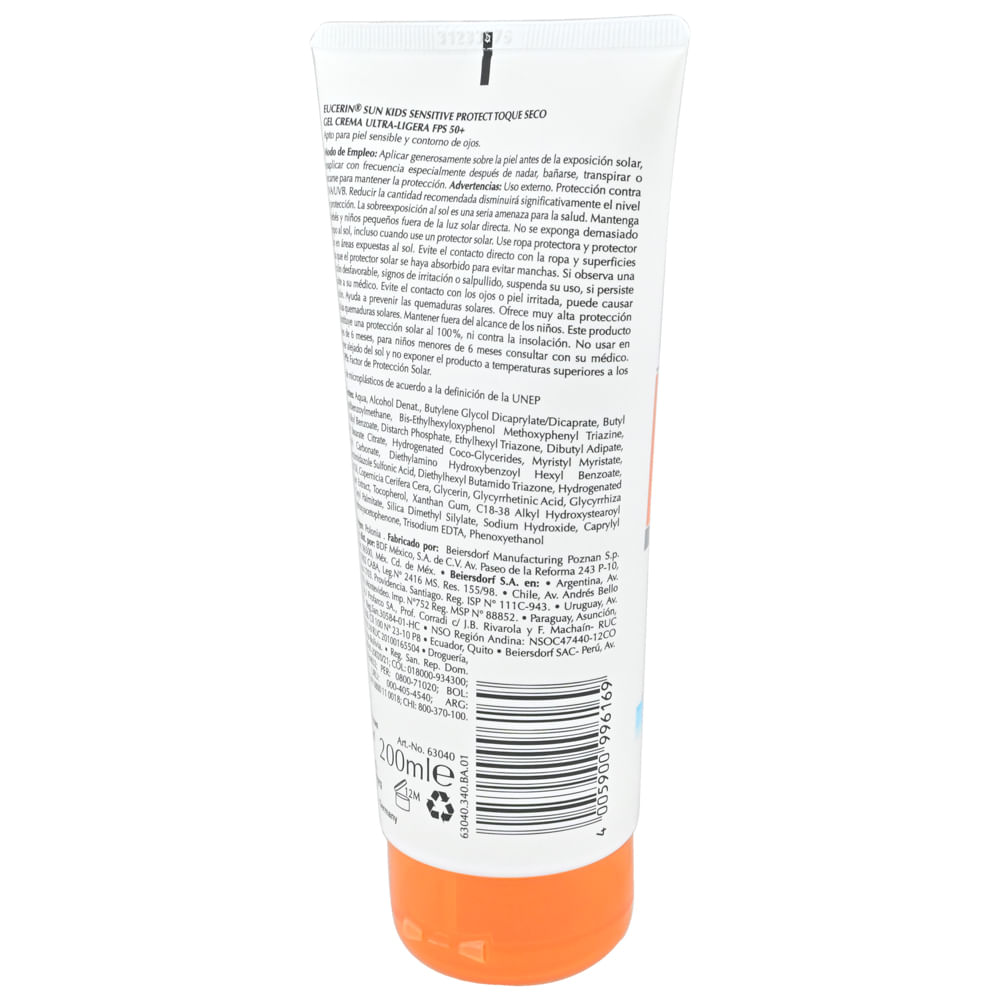 Eucerin Bloqueador Solar Kids Fps50 200 ml - Farmacias Medicity