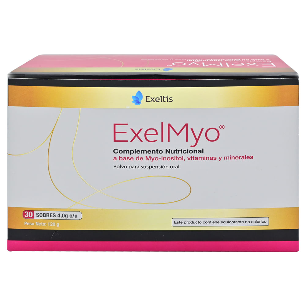 Exelmyo Complemento Nutricional Sobre 4 g 30 Unidades - Farmacias Medicity
