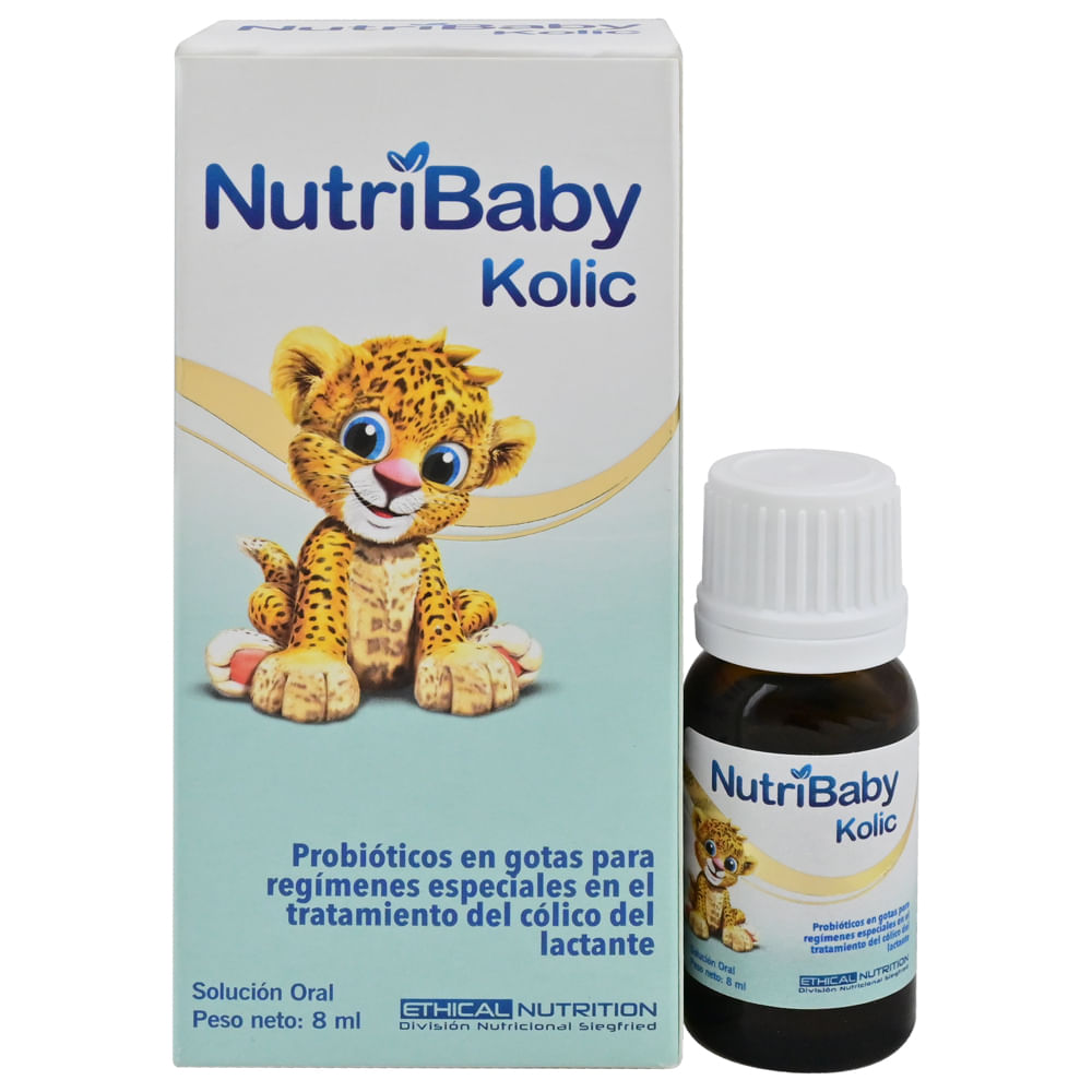 Nutribaby Kolic Probióticos 8 ml - Farmacias Medicity