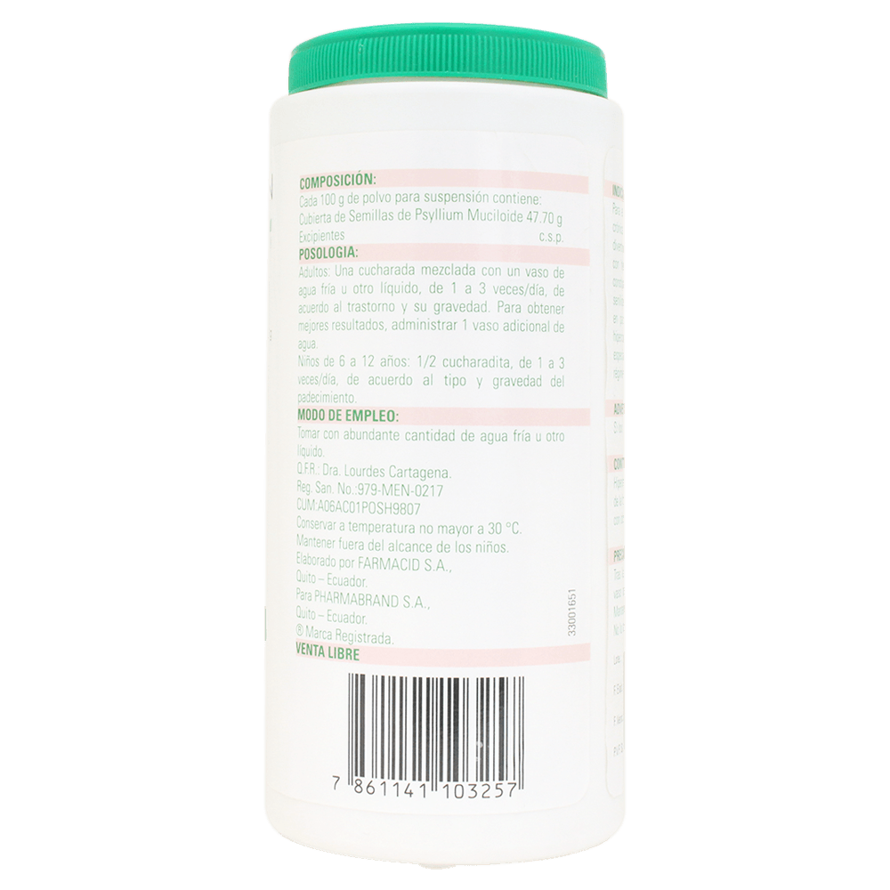 Biofit Polvo Fibra Natural Original Frasco 300 g - Farmacias Medicity