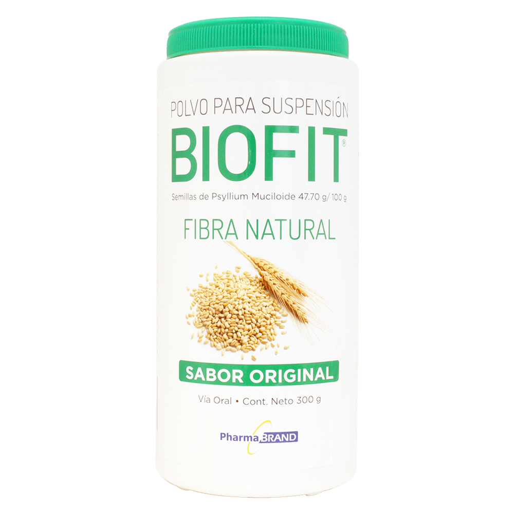 Biofit Polvo Fibra Natural Original Frasco 300 g - Farmacias Medicity