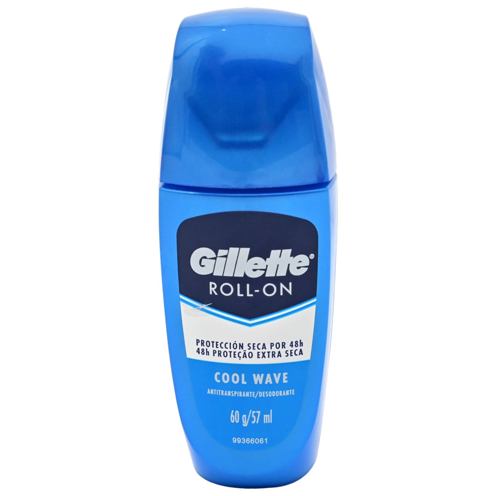 Gillette Desodorante Roll On Endurace Cool Wave 60 g - Farmacias Medicity