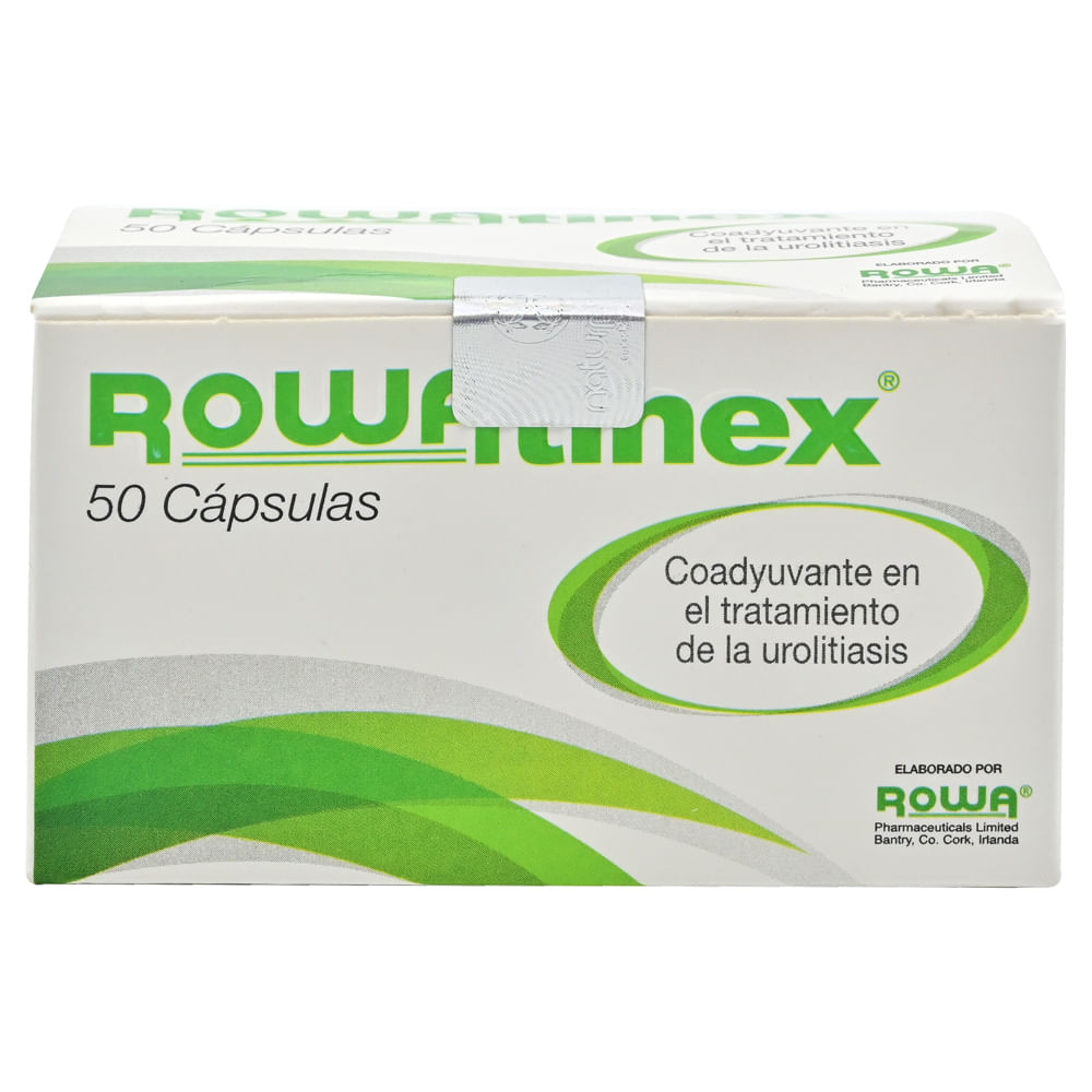 Rowatinex Cápsula Caja 50 Unidades - Farmacias Medicity