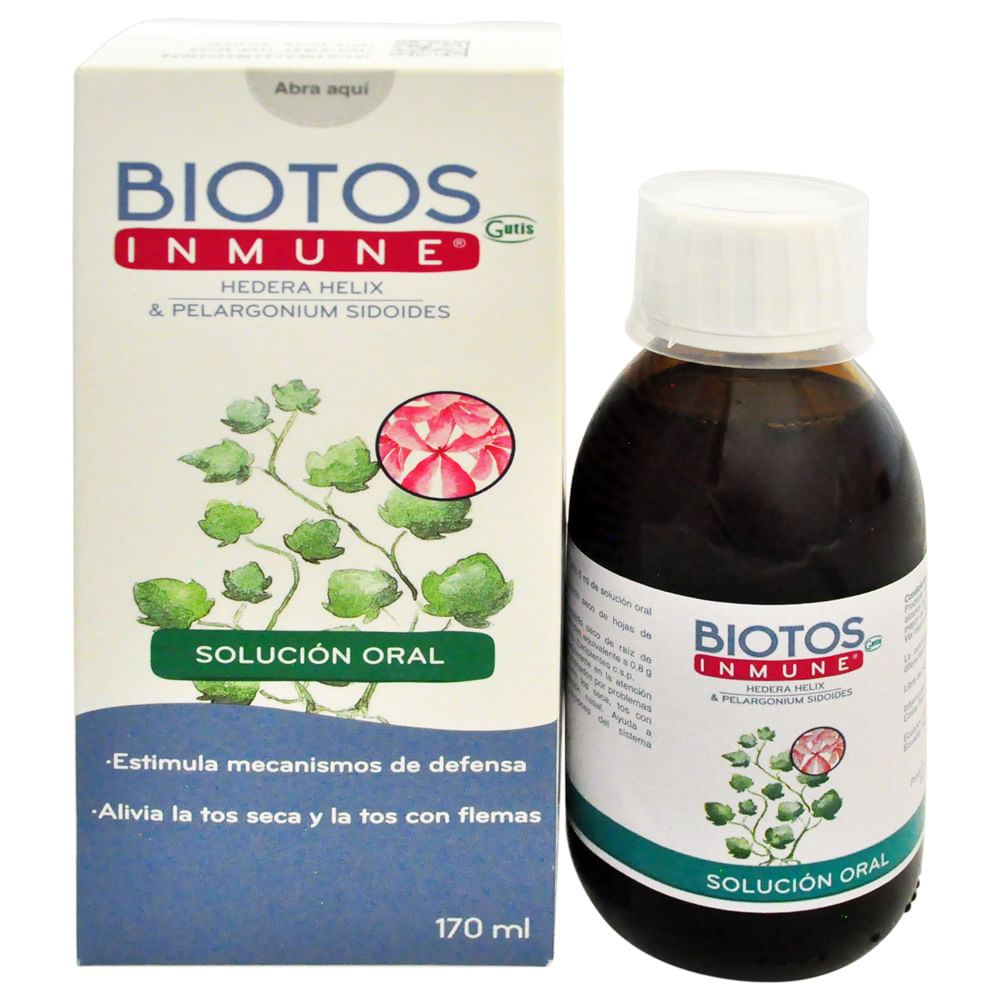 Biotos Inmune Solución Oral Frasco 170 ml - Farmacias Medicity