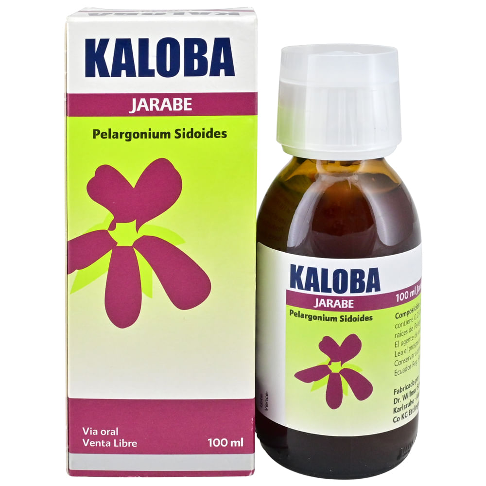 Kaloba Jarabe Frasco 100 ml - Farmacias Medicity