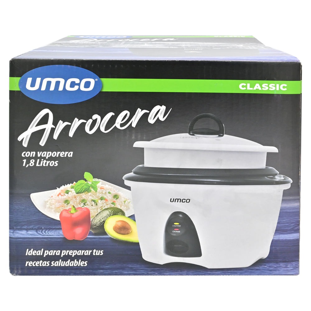 Umco Olla Arrocera Con Vaporera 1.8 L - Farmacias Medicity