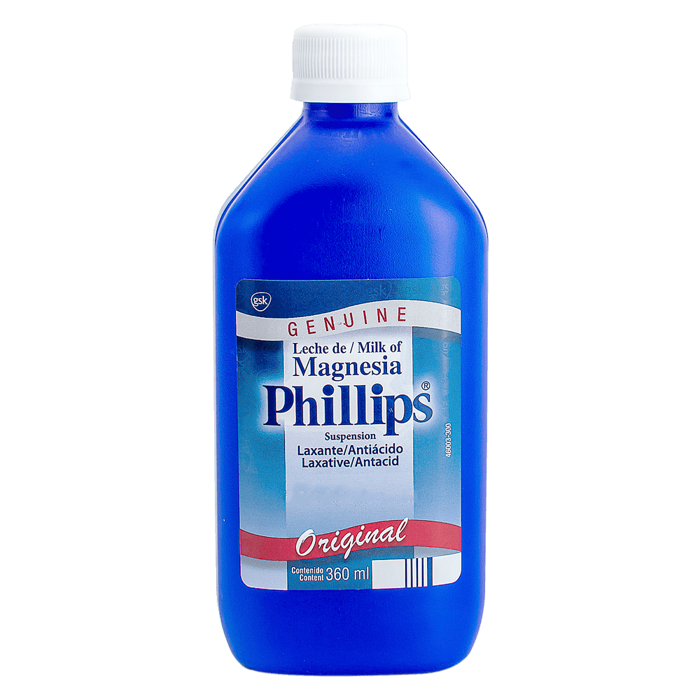 Phillips Leche Magnesia Suspensión Frasco 360 ml - Farmacias Medicity