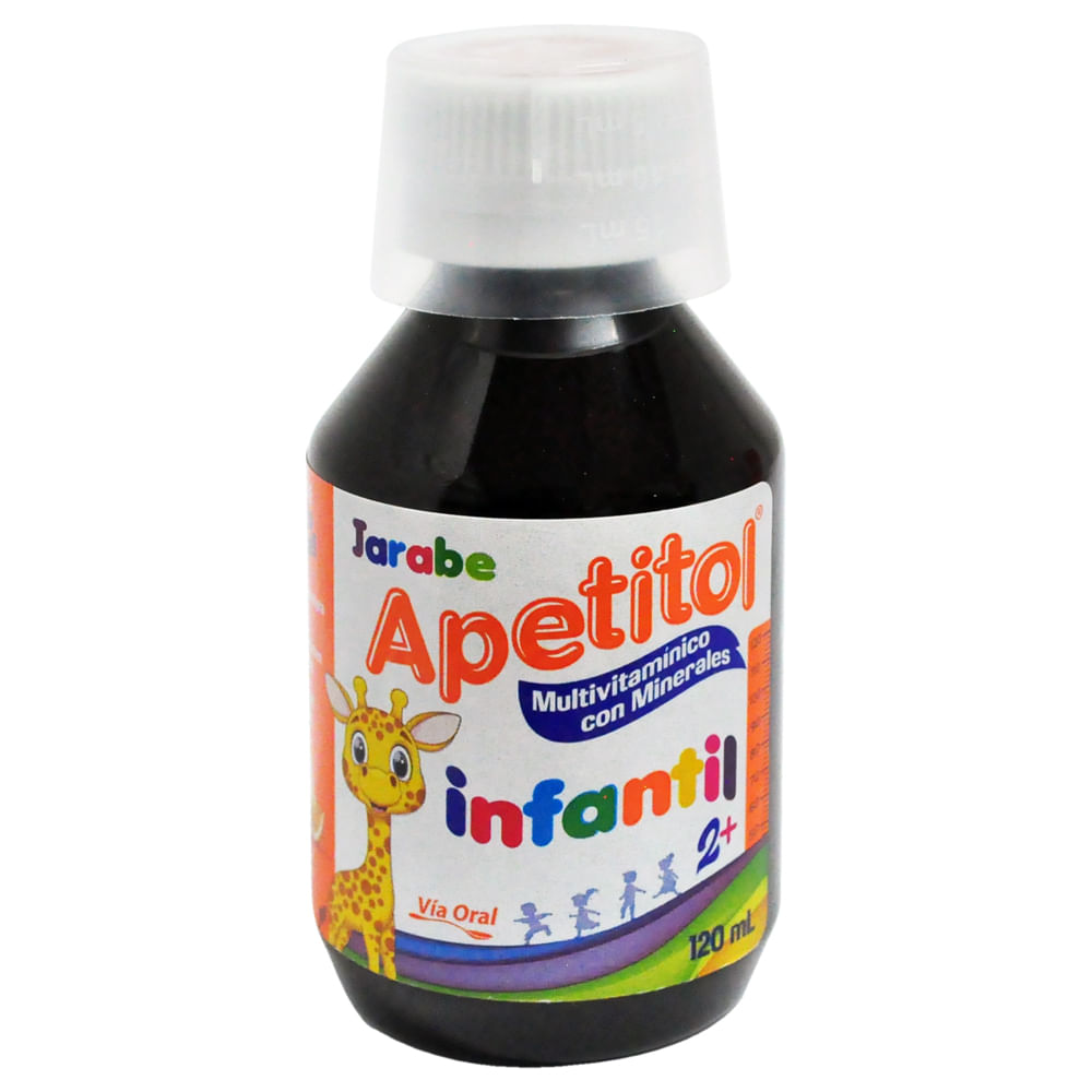 Apetitol Jarabe Infantil Frasco 120 ml - Farmacias Medicity