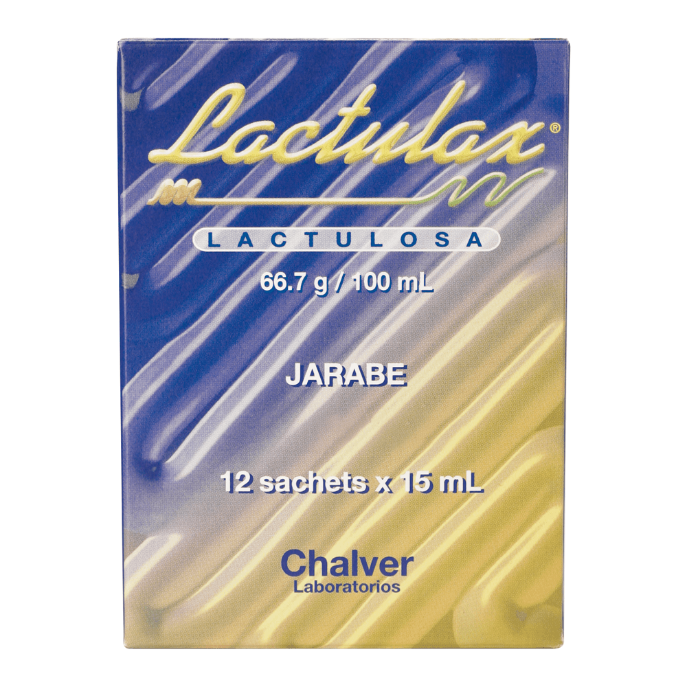 Lactulax Jarabe 66.7g/100ml Sachet 15 ml Caja 12 Unidades - Farmacias ...