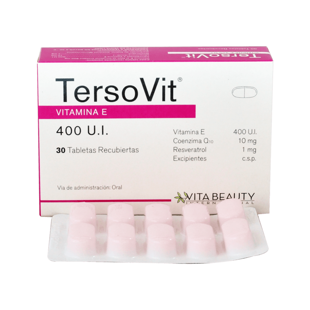Tersovit Tabletas Recubiertos 400ui Caja 30 Unidades - Farmacias Medicity