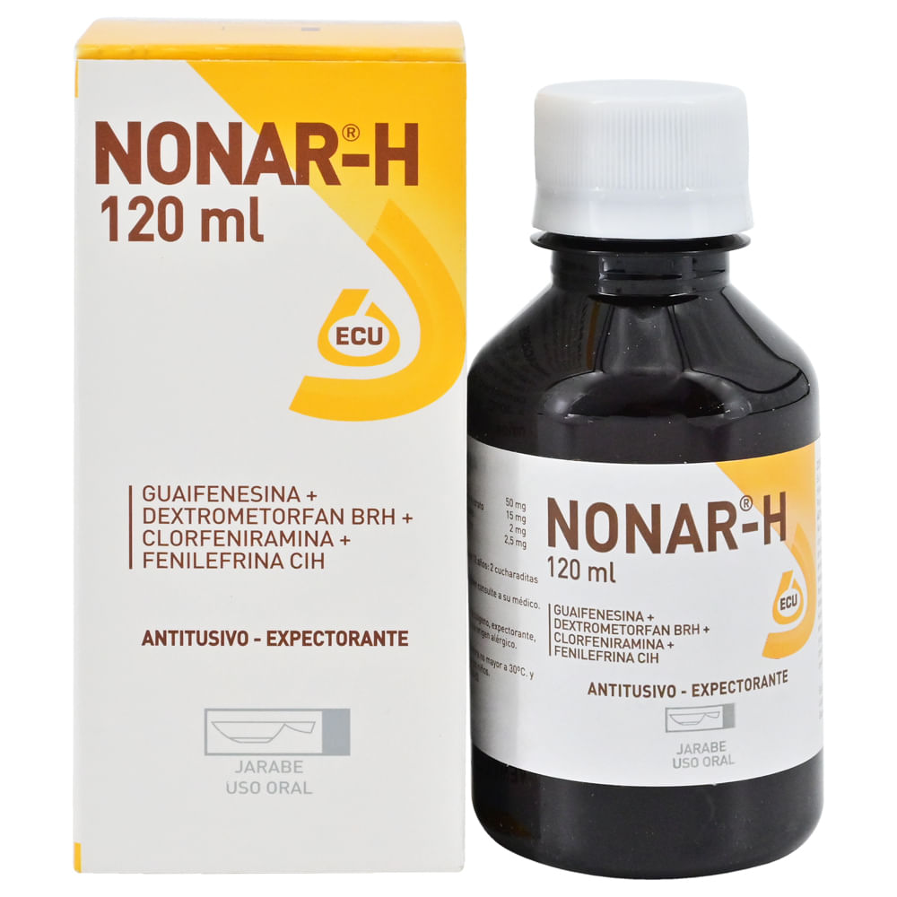 Nonar H Jarabe Frasco 120 ml - Farmacias Medicity
