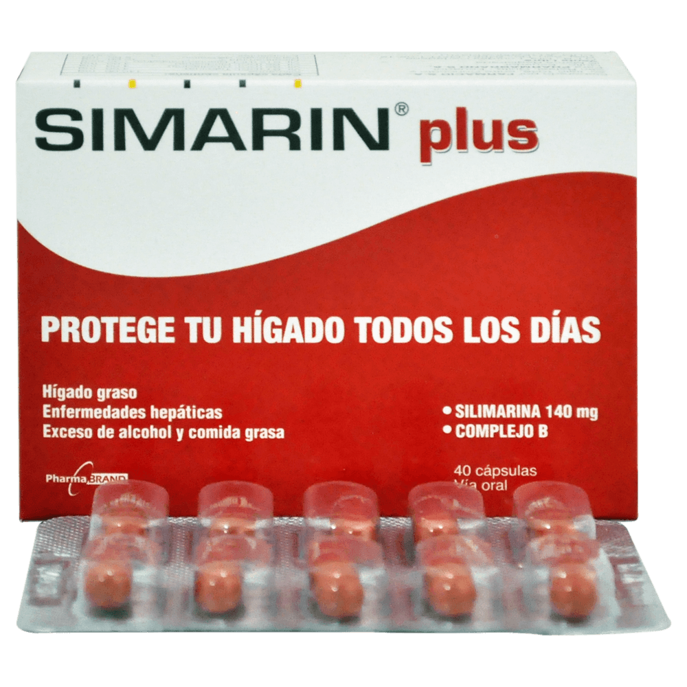 Simarin Plus Cápsulas Caja 40 Unidades - Farmacias Medicity