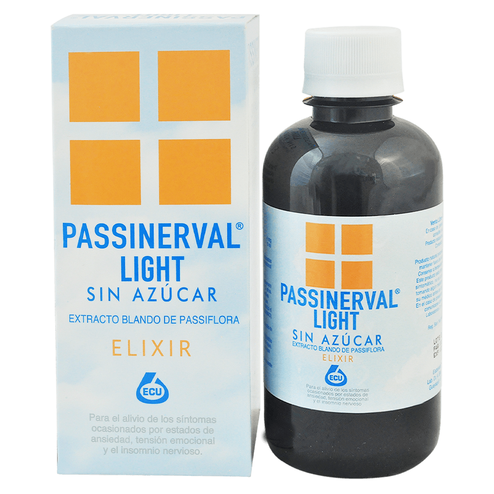 Passinerval Elixir Light Sin Azúcar Frasco 240 ml - Farmacias Medicity