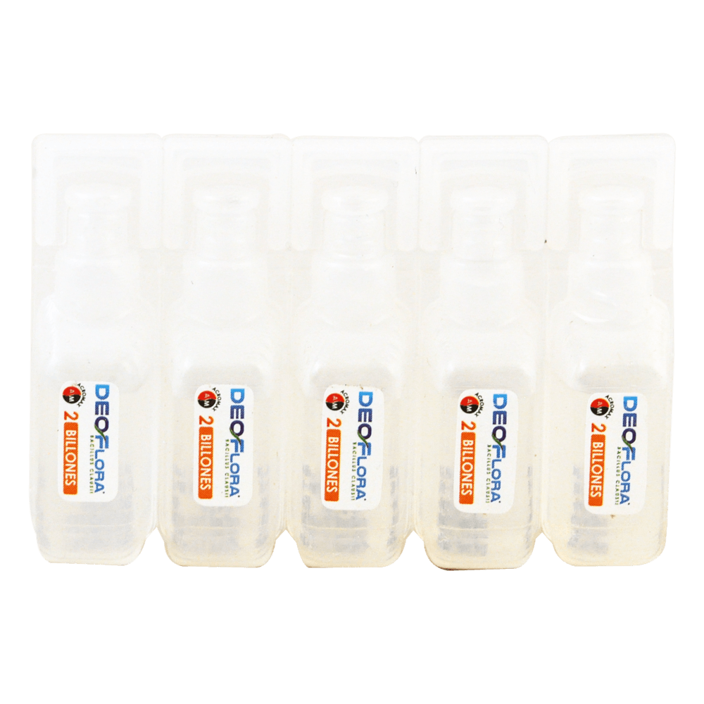 Deoflora Suspensión 2 Billones/5ml Caja 10 Unidades - Farmacias Medicity