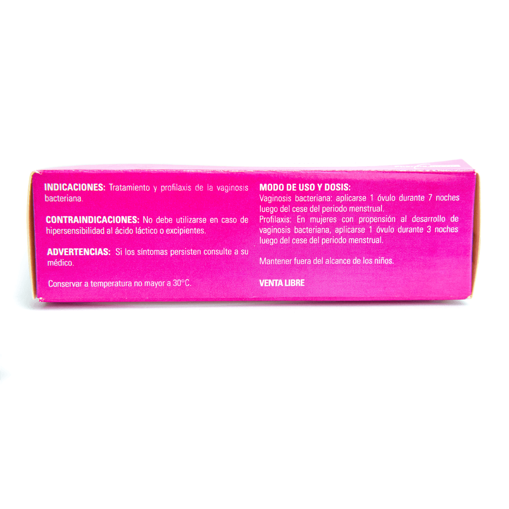 Femelac Óvulos 190 mg Caja 10 Unidades - Farmacias Medicity