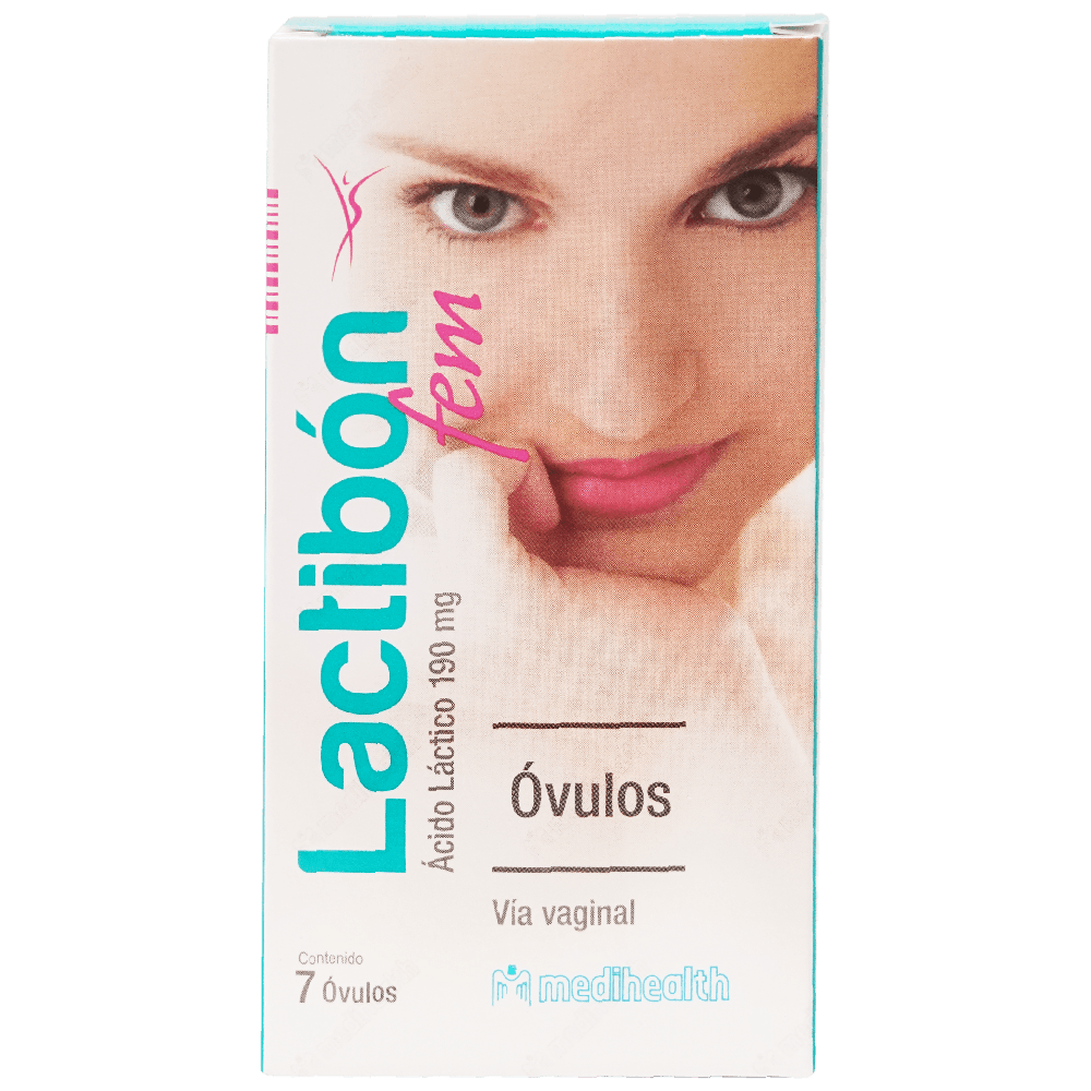 Lactibon Fem Óvulos 190 mg Caja 7 Unidades - Farmacias Medicity