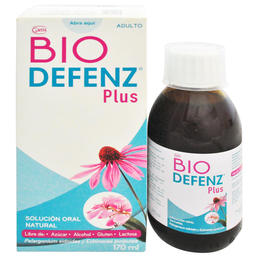 Biotos Defenze Plus Solución Oral Frasco 170 ml - Farmacias Medicity