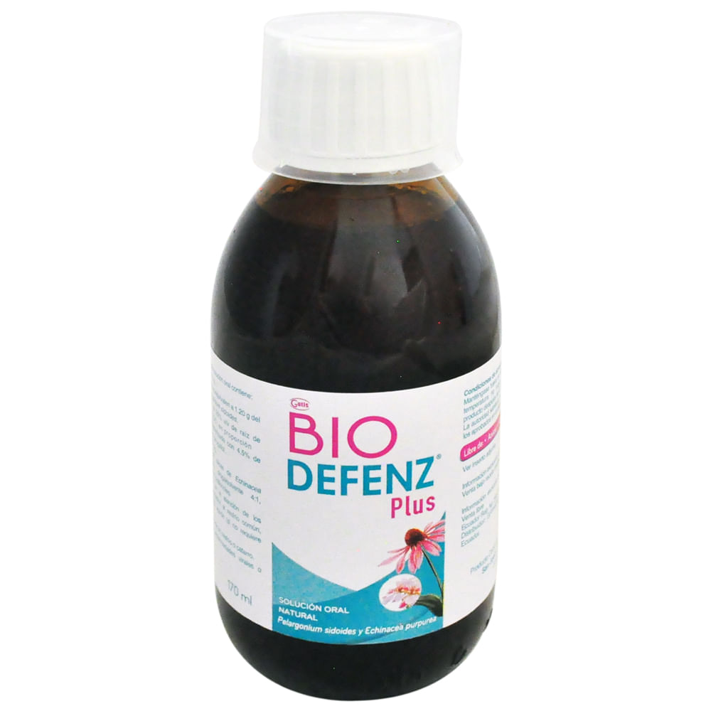 Biotos Defenze Plus Solución Oral Frasco 170 ml - Farmacias Medicity