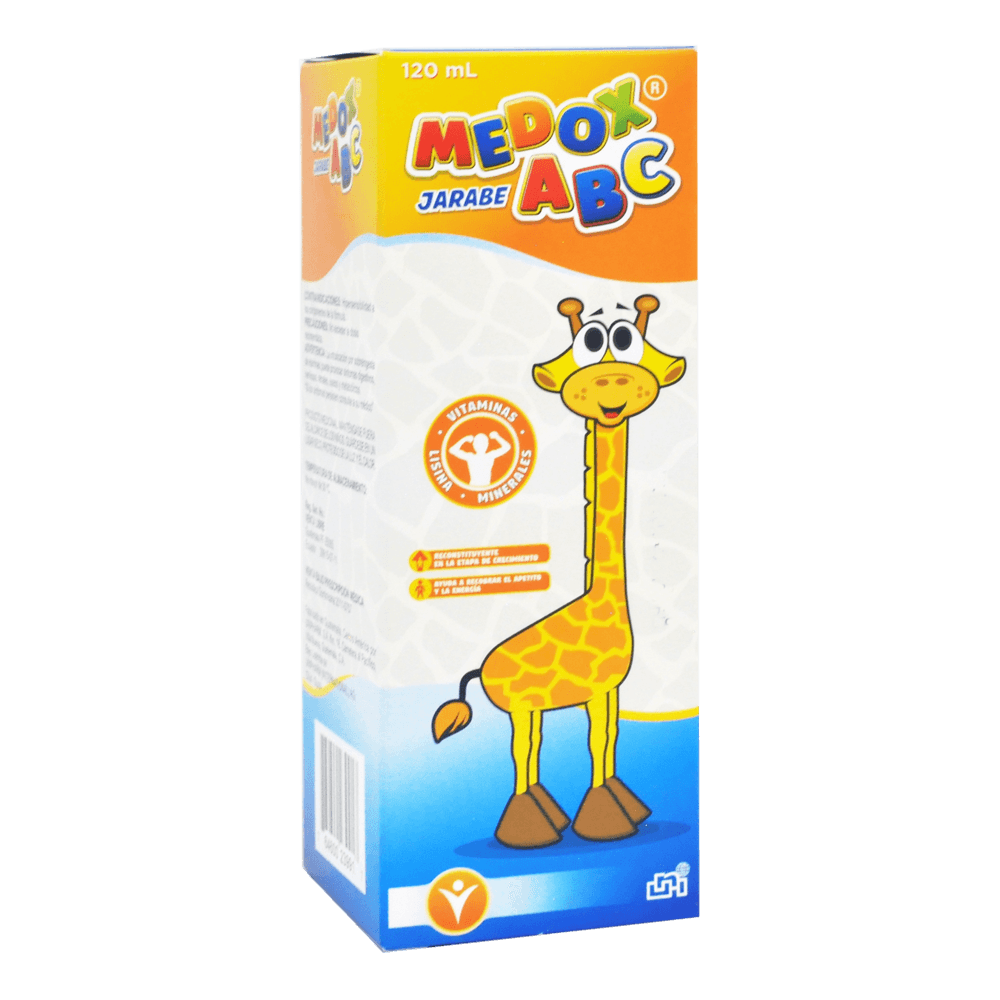 Medox Abc Jarabe Frasco 120 ml - Farmacias Medicity
