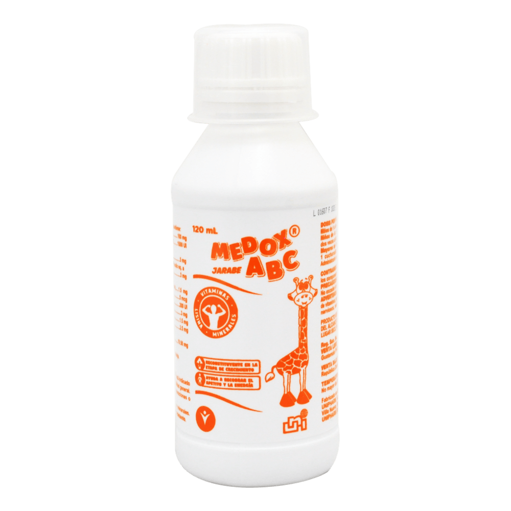 Medox Abc Jarabe Frasco 120 ml - Farmacias Medicity