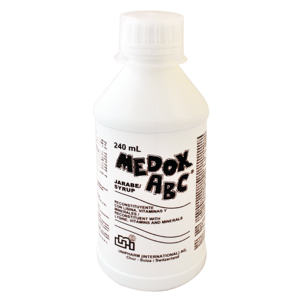 Medox Abc Jarabe Frasco 240 ml - Farmacias Medicity