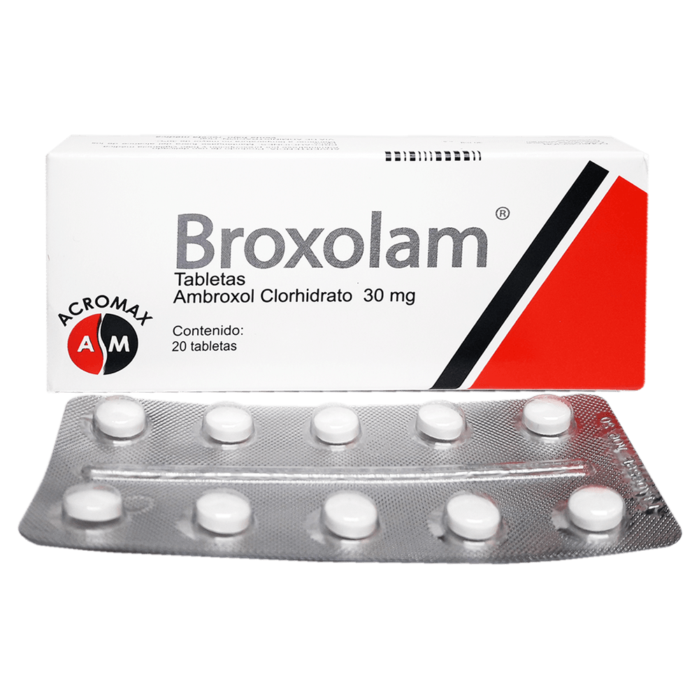Broxolam Tabletas 30 mg Caja 20 Unidades - Farmacias Medicity