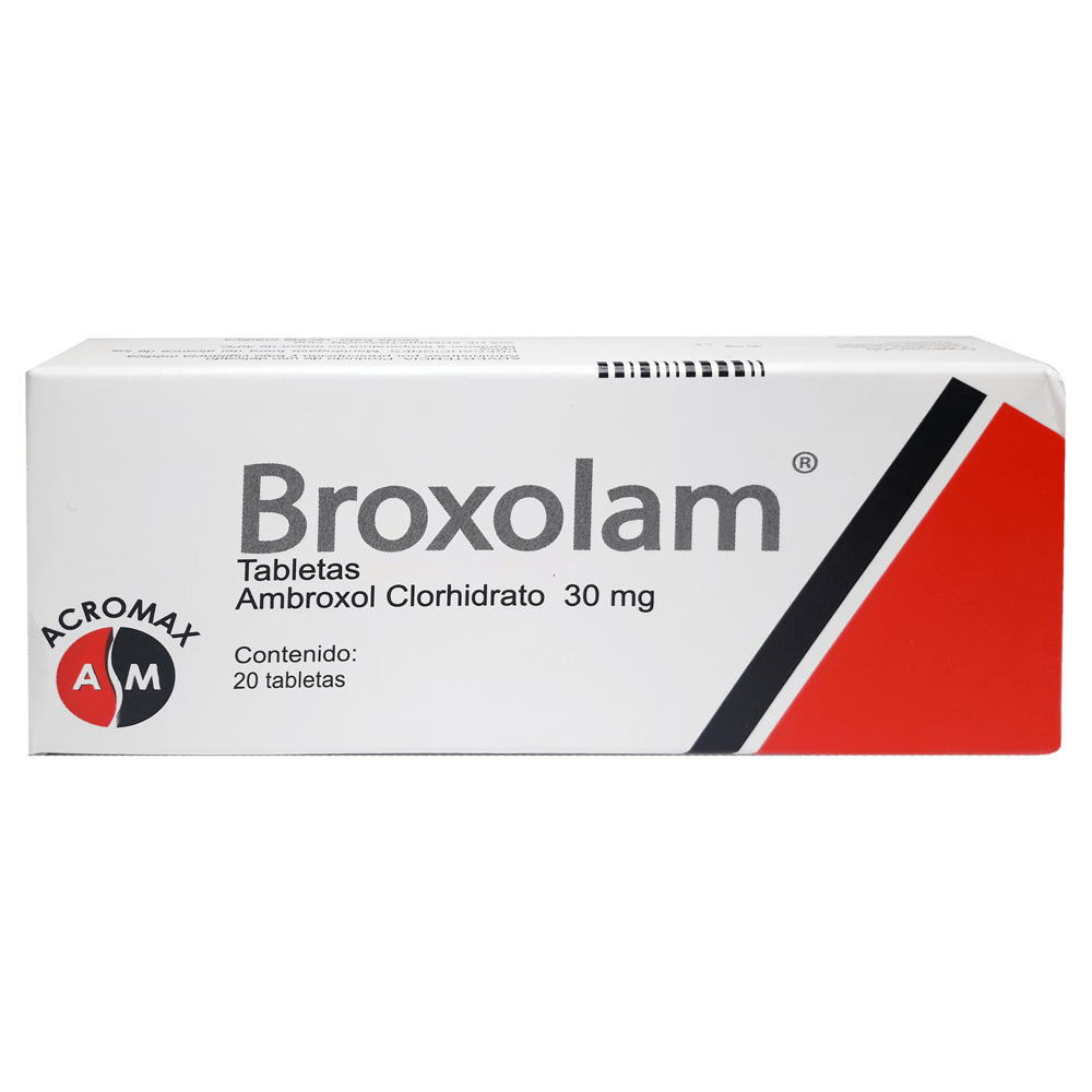 Broxolam Tabletas 30 mg Caja 20 Unidades - Farmacias Medicity